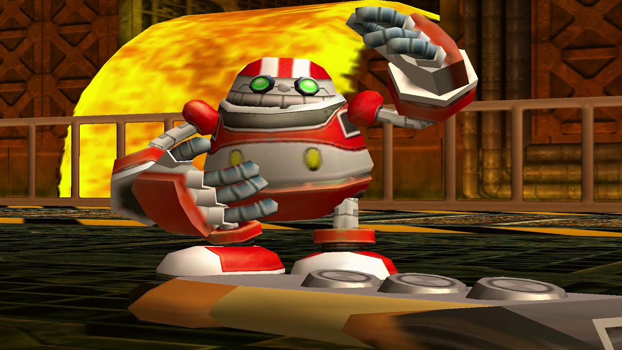 E-10000R : Le Robot de Vitesse du Dr. Eggman dans Sonic Riders ...