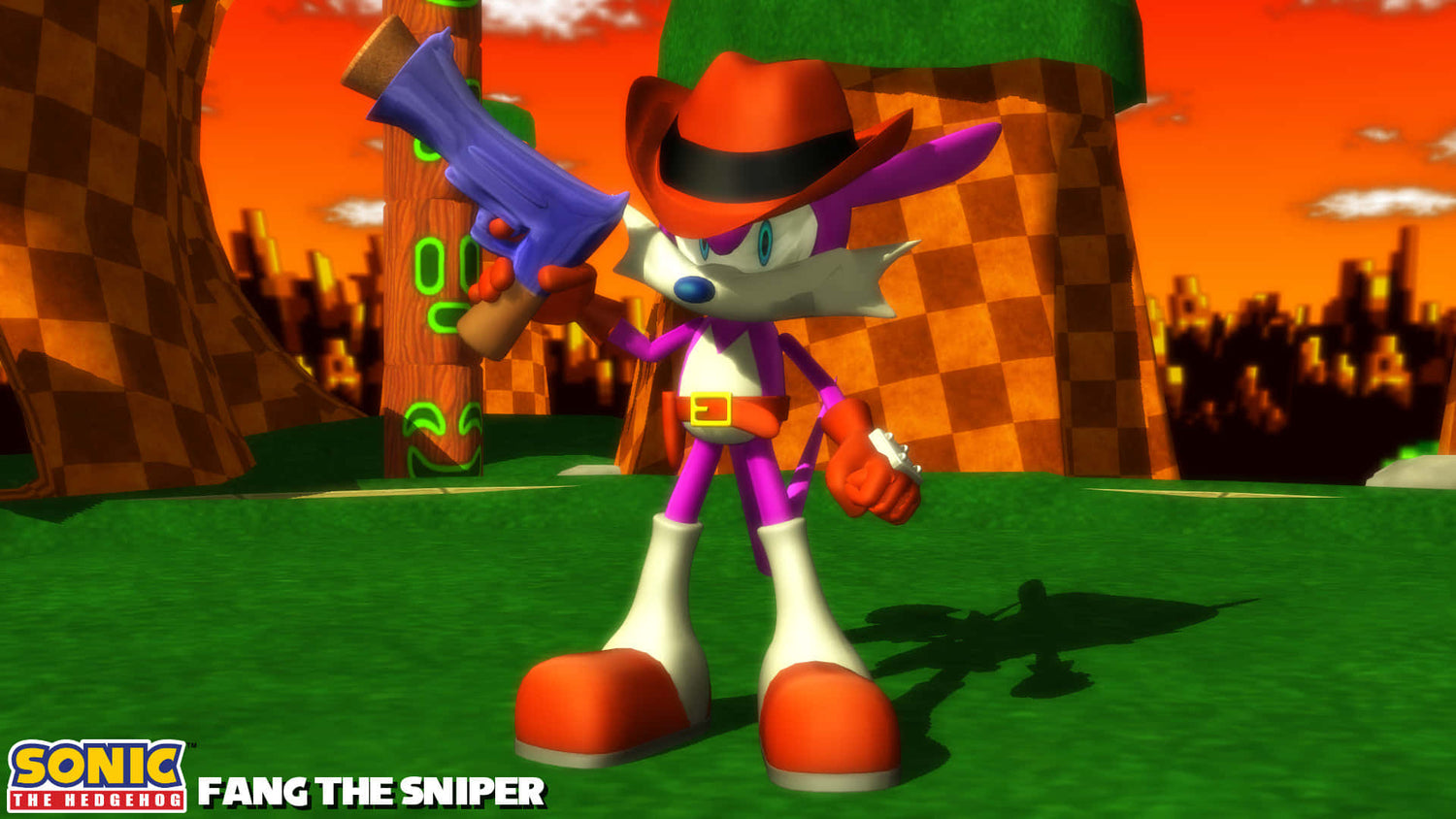 Fang the Hunter: The bounty hunter of the Sonic universe – Boutique Sonic