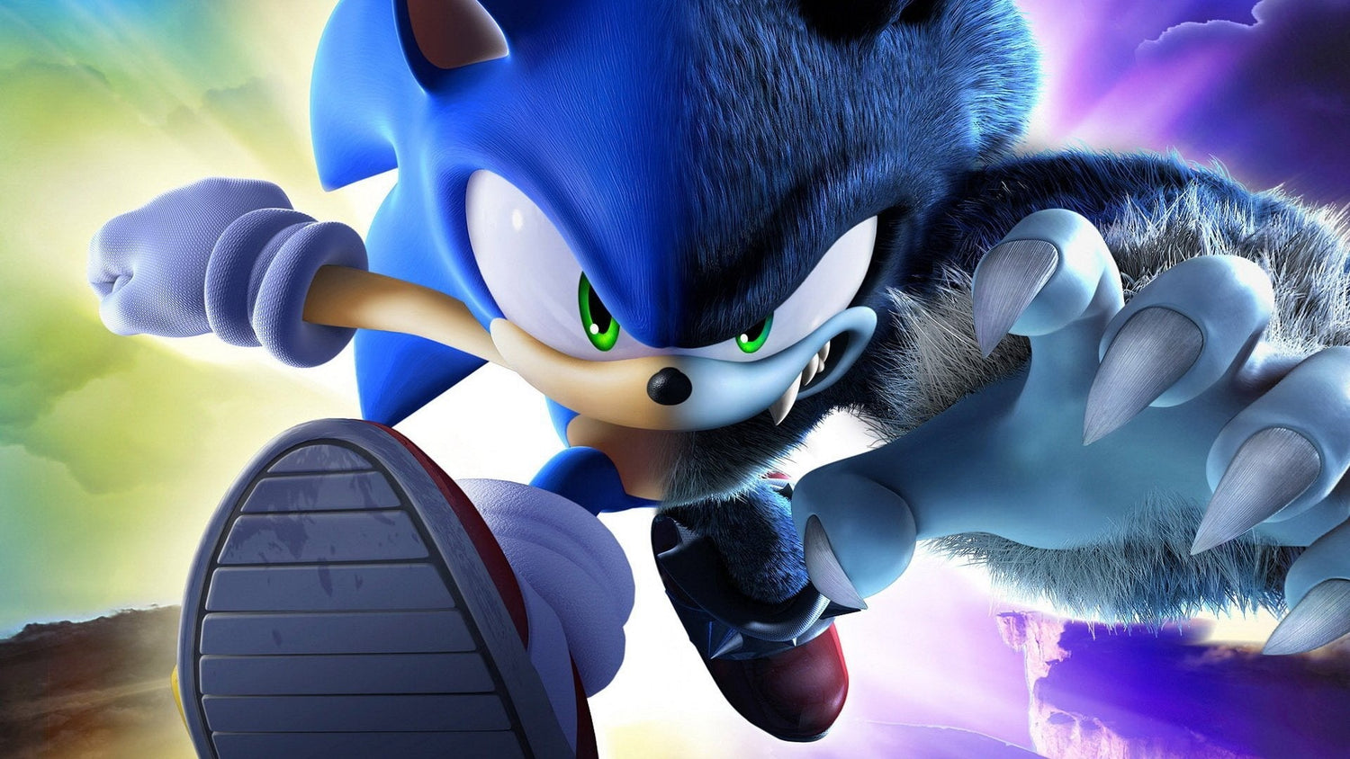 Sonic the Werehog: The bestial face of the blue hedgehog – Boutique Sonic